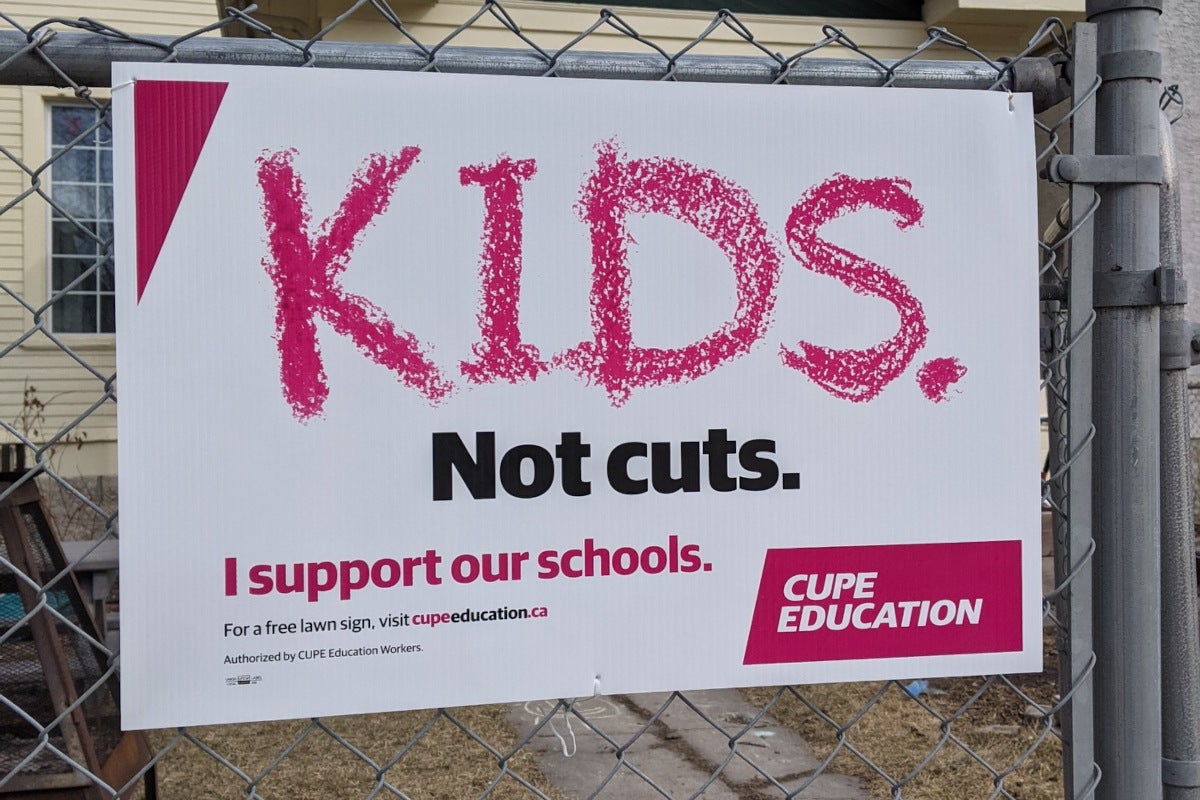 Help protect education